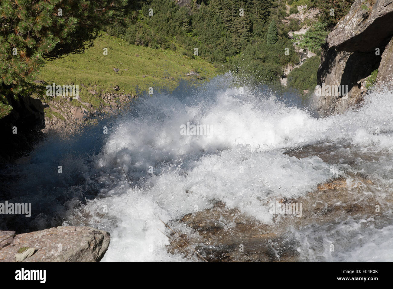 The Krimmel waterfalls, the beginning Stock Photo - Alamy