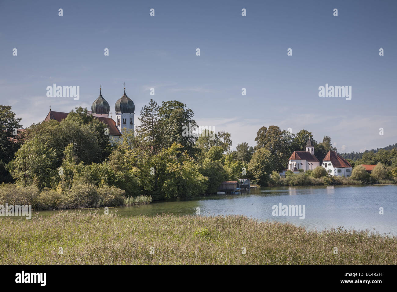 Abbey of seeon in klostersee hi-res stock photography and images - Alamy