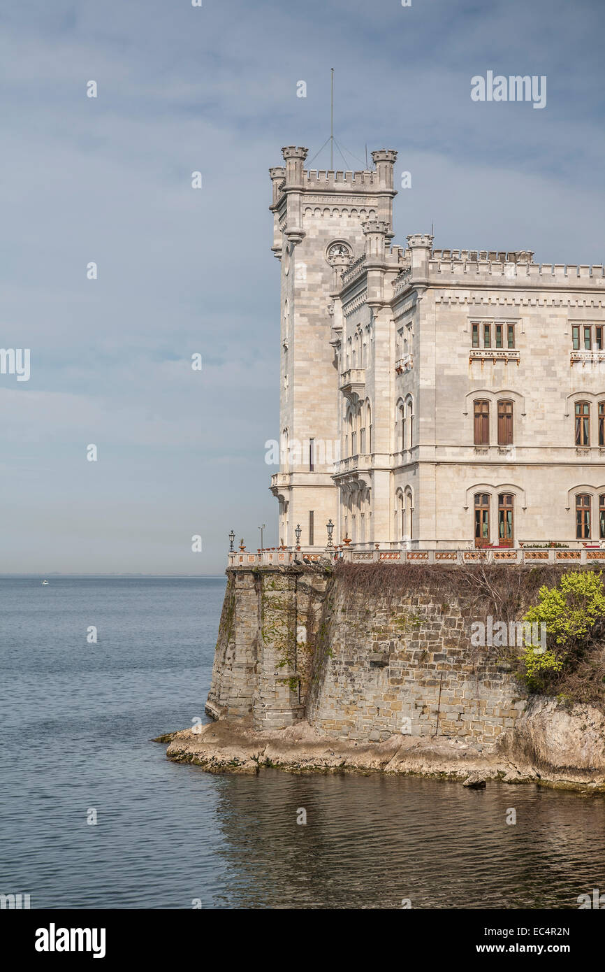 Habsburg castle of miramare hi-res stock photography and images - Alamy
