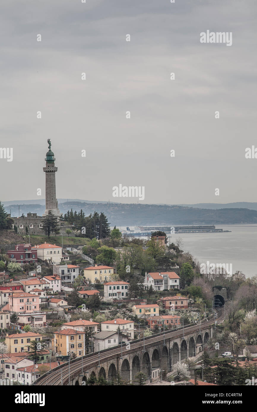 Faro della vittoria lighthouse hi-res stock photography and images - Alamy
