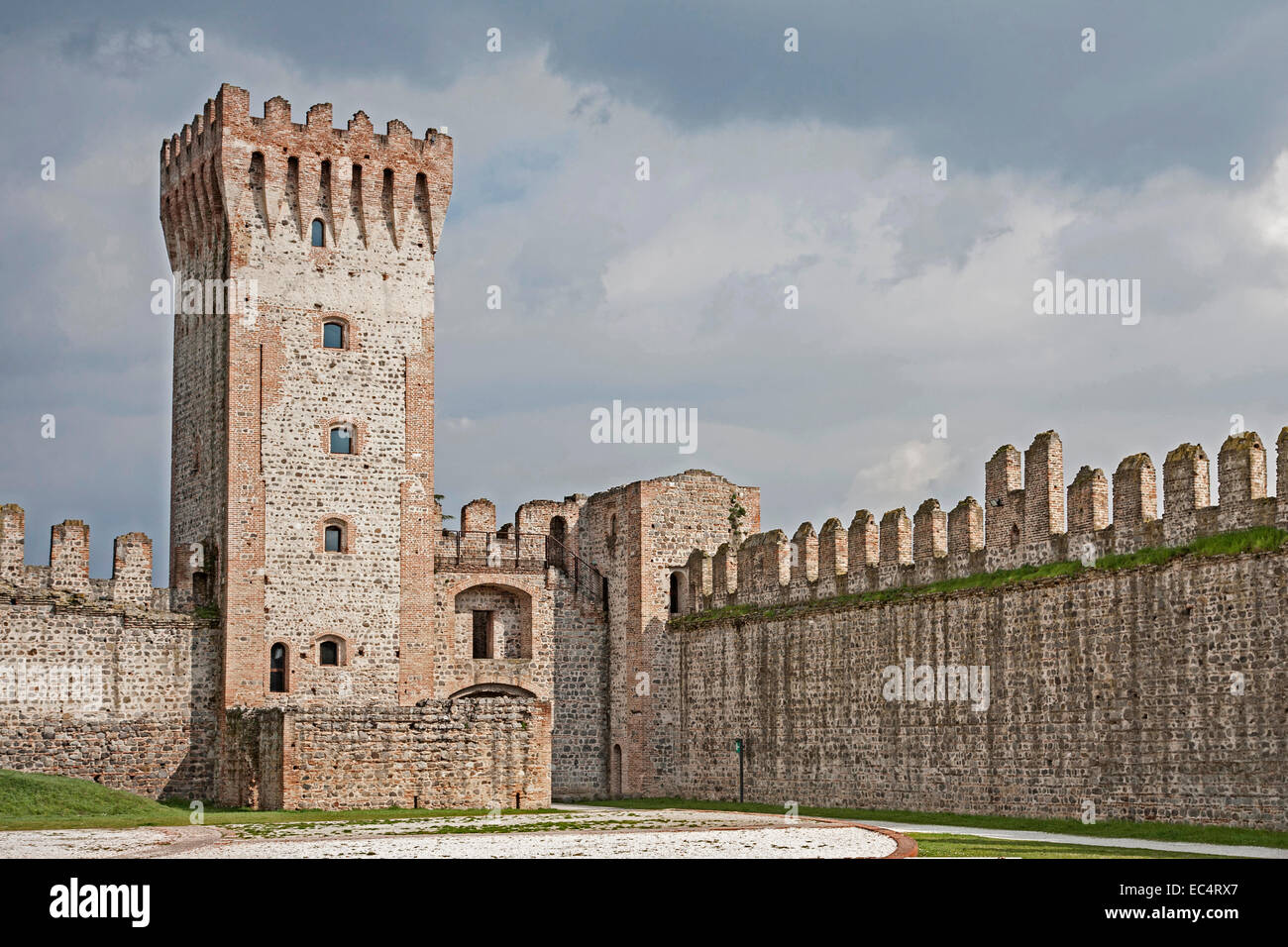 castello in Este Stock Photo - Alamy