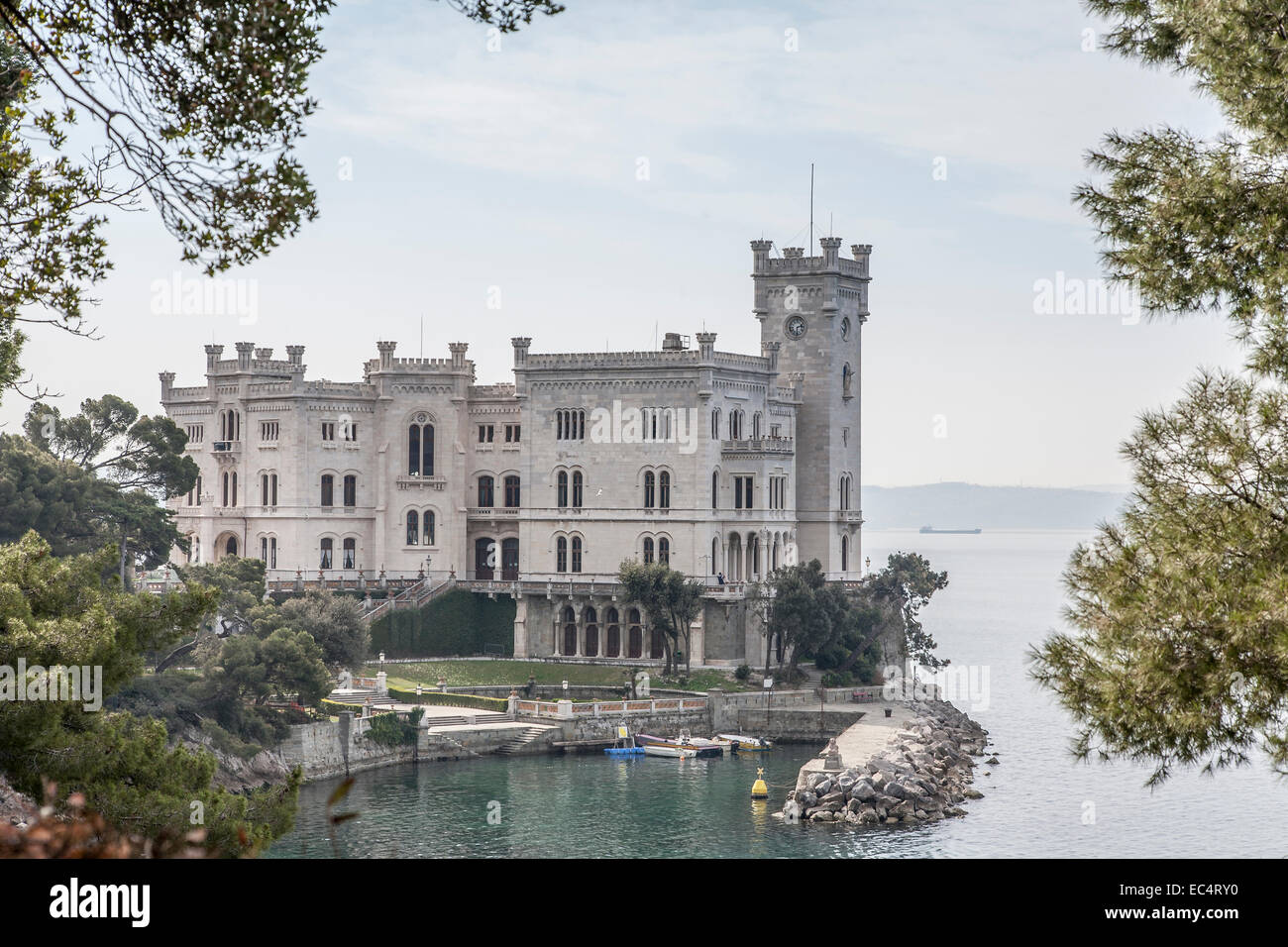 Habsburg Castle Of Miramare High Resolution Stock Photography and ...