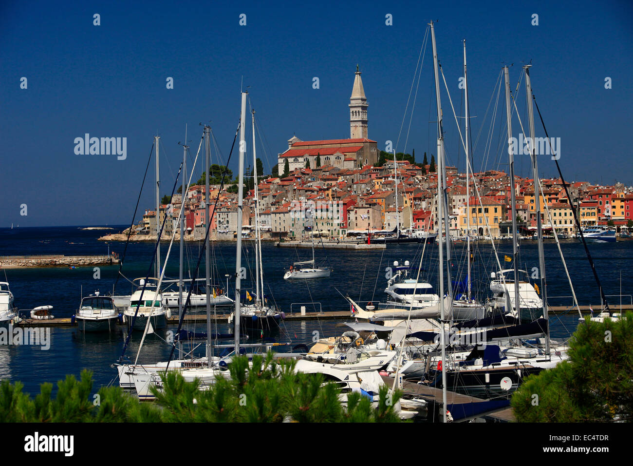 Croatia, Istrien, ACI-Marina Rovinj, Rovinj Stock Photo - Alamy