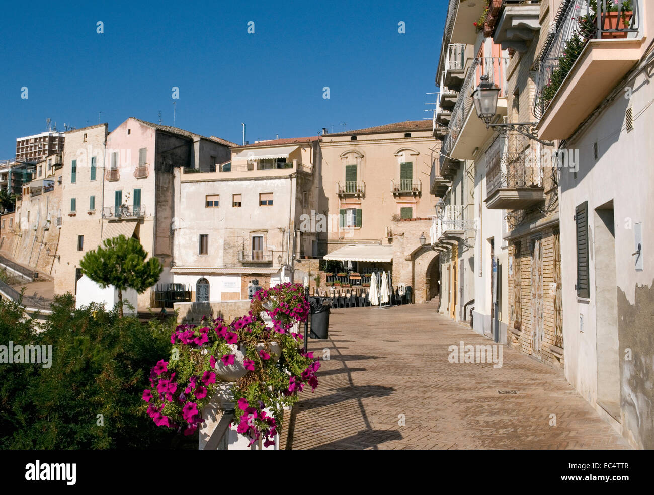 the old town of Vasto, Abruzzo region, Italy Stock Photo - Alamy