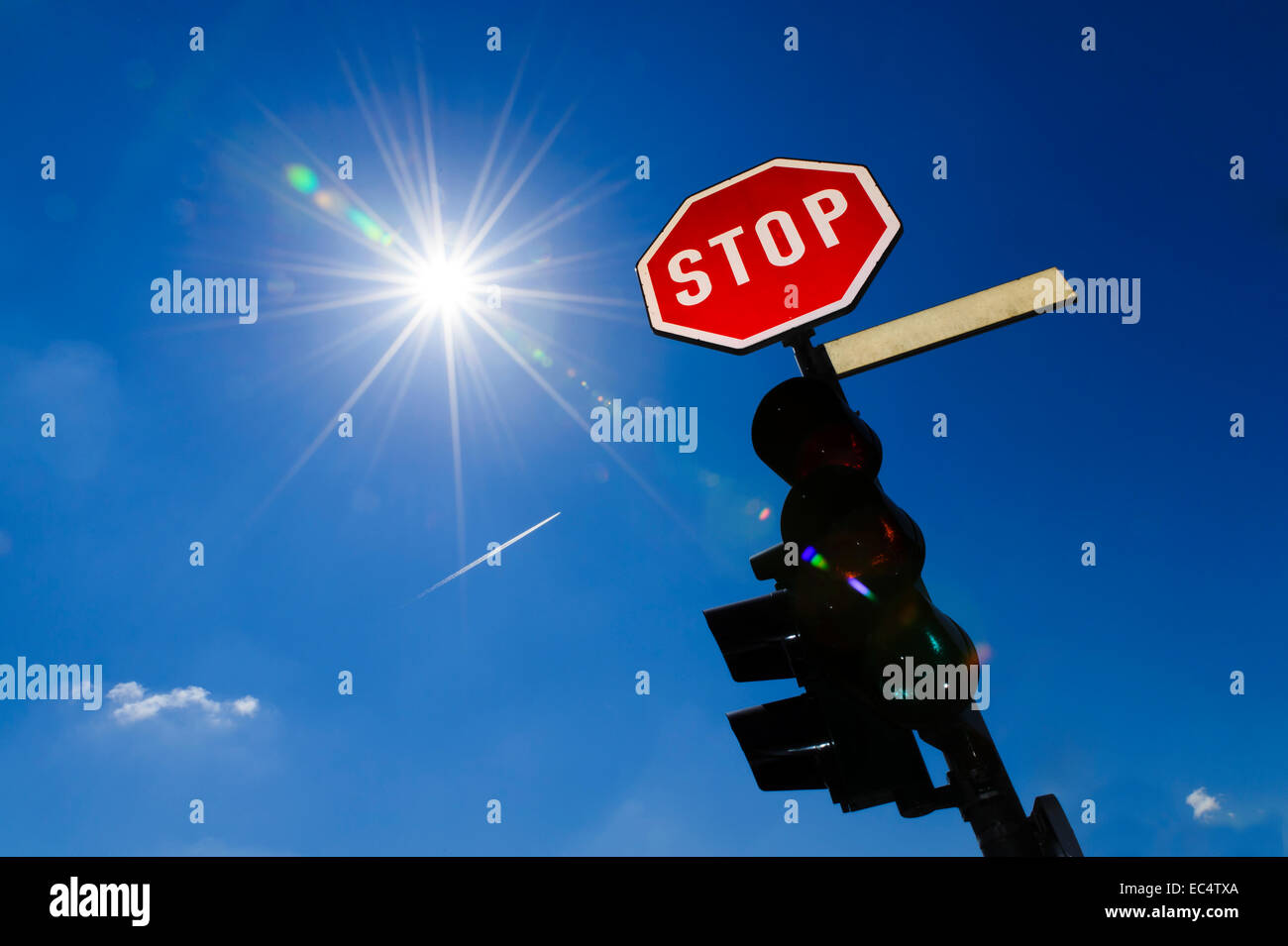 Airplane stop sign hi-res stock photography and images - Alamy
