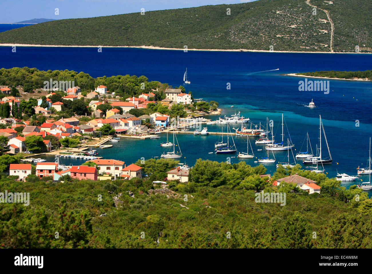 Croatia, Kvarner, Insel Ilovik, Ilovacka Vrata Stock Photo - Alamy