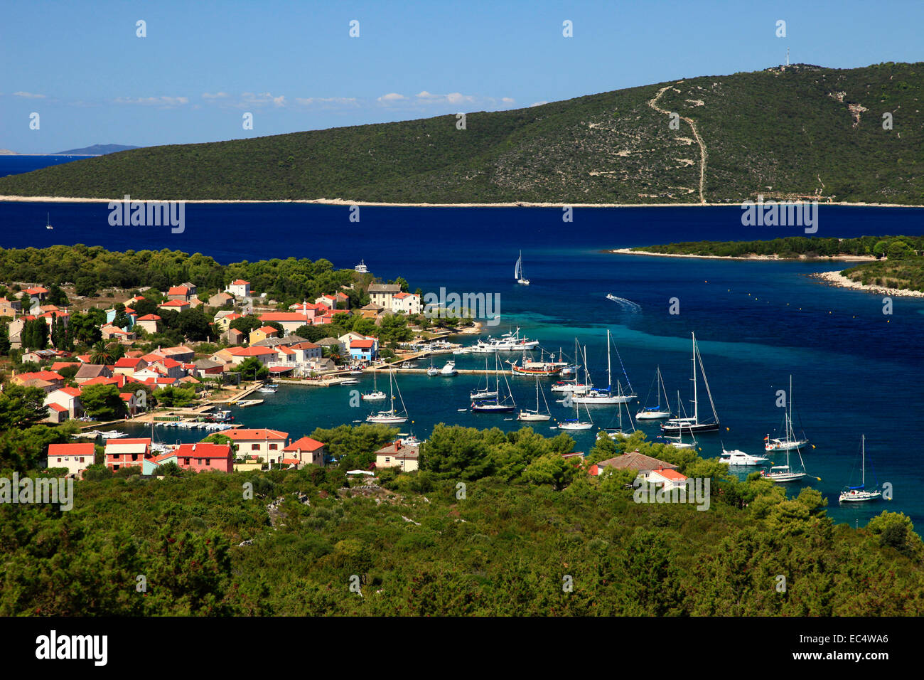 Croatia, Kvarner, Insel Ilovik, Ilovacka Vrata Stock Photo - Alamy