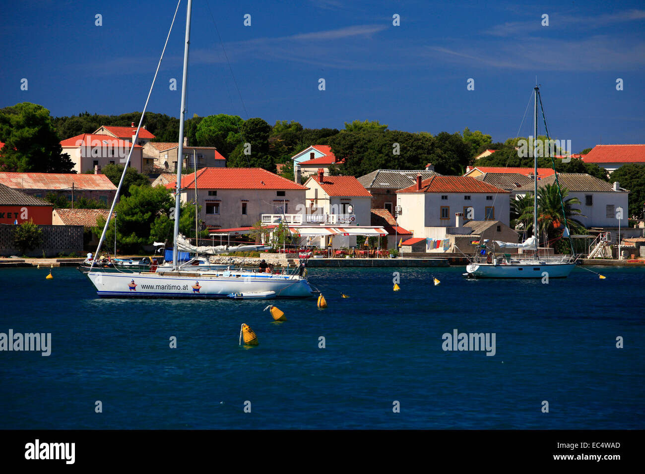 Croatia, Kvarner, Insel Ilovik, Ilovik Stock Photo - Alamy