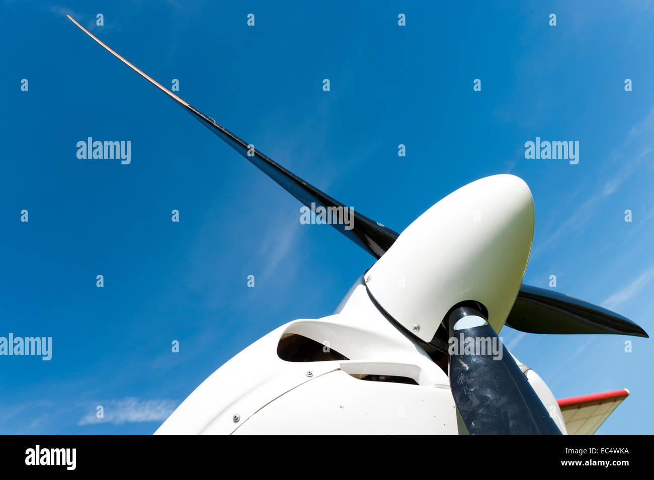 Tip of an aircraft engine Stock Photo - Alamy