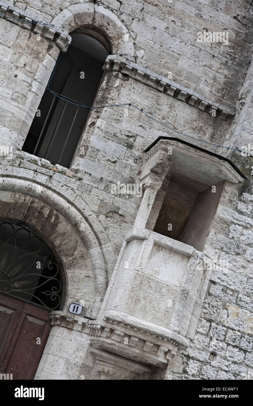 Stone pulpit in Narni Stock Photo - Alamy
