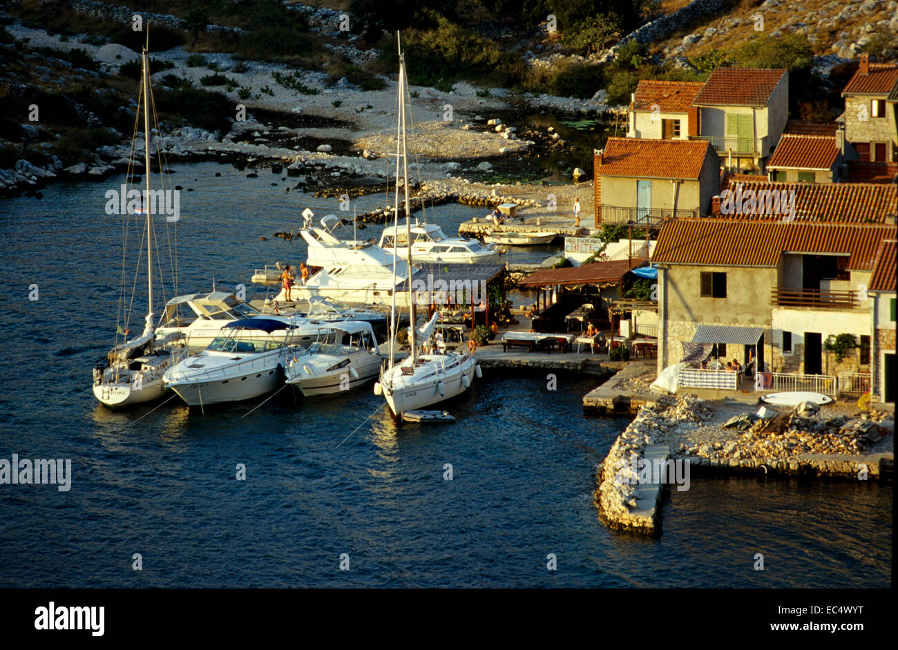 Croatia, Kornaten, Insel Kornat, Vrulje Stock Photo - Alamy