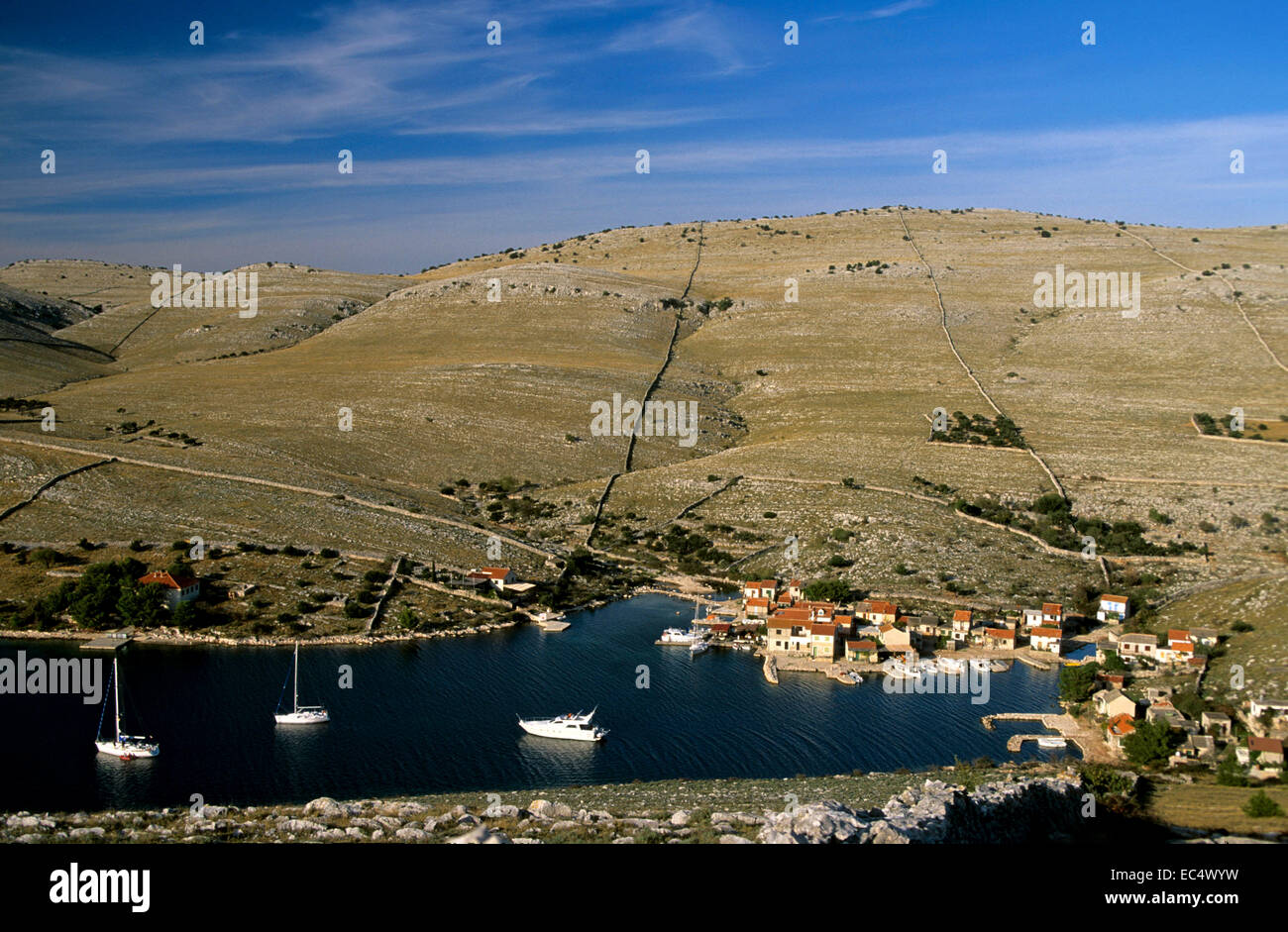 Croatia, Kornaten, Insel Kornat, Vrulje Stock Photo - Alamy