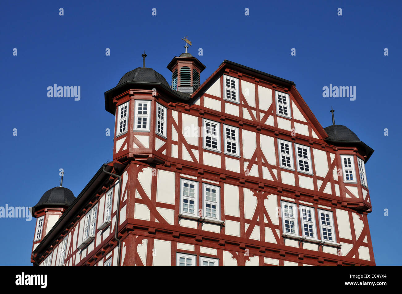 half timbered building Stock Photo - Alamy