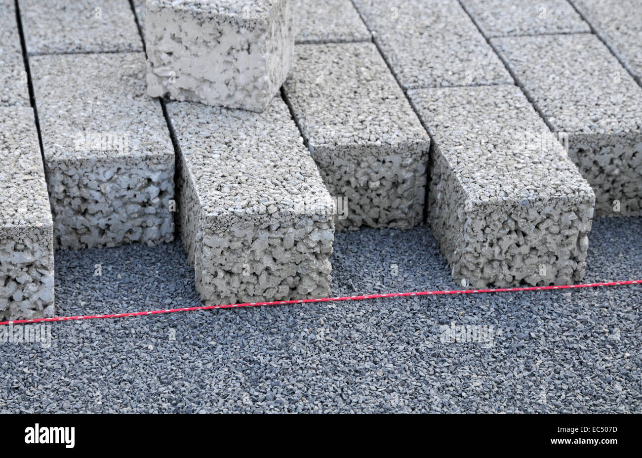 Construct paving hi-res stock photography and images - Alamy