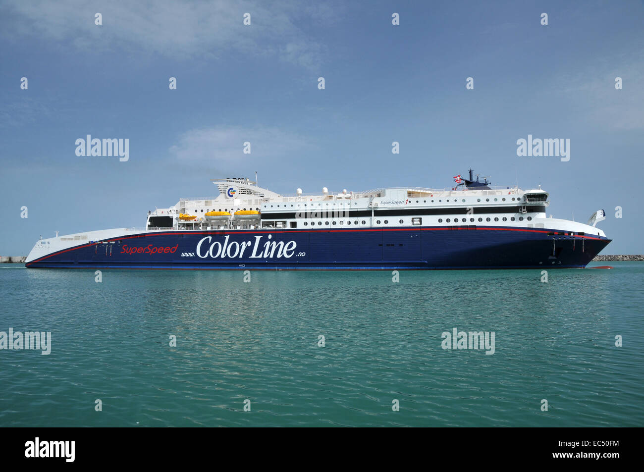 Color line ferry boat to norway hi-res stock photography and images - Alamy