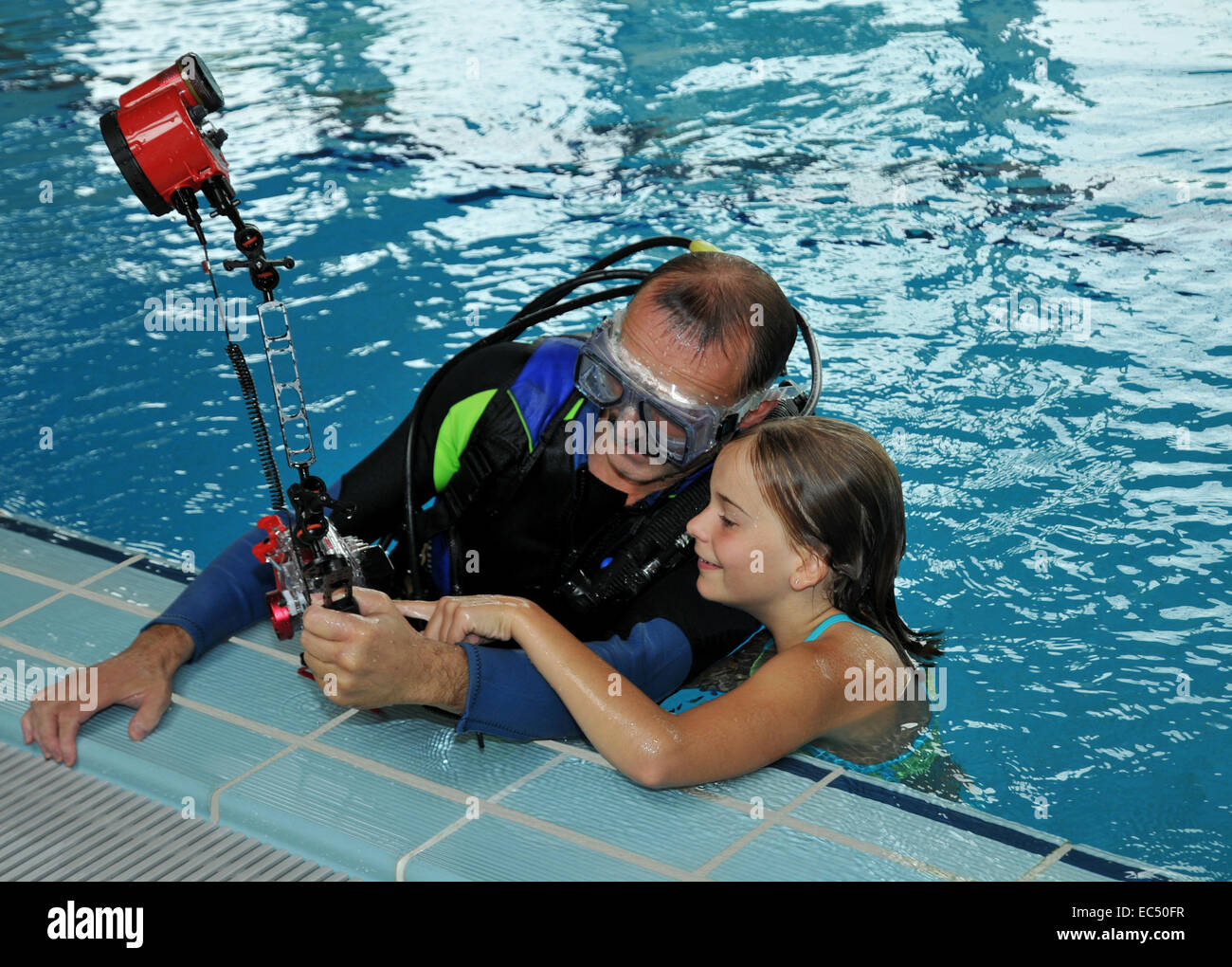 Male model underwater hi-res stock photography and images - Alamy