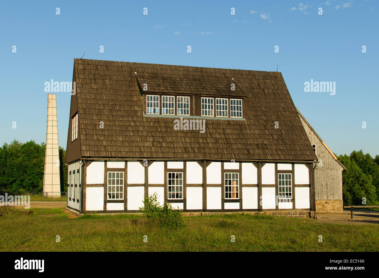 A Frame House in rural Germany Stock Photo - Alamy