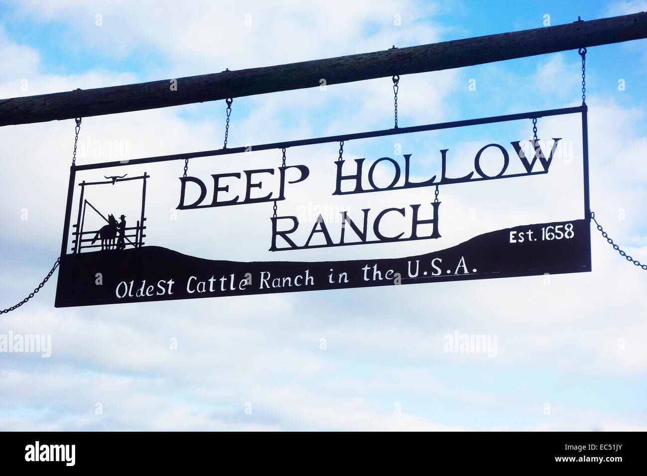 deep hollow ranch in Montauk Stock Photo - Alamy