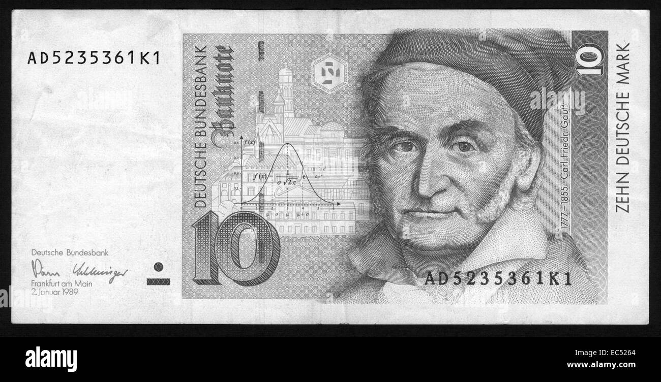 Banknote 10 mark hi-res stock photography and images - Alamy