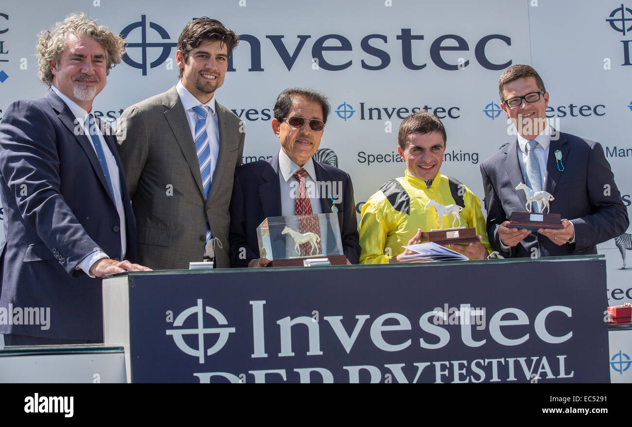 Epsom Oaks - Ladies Day Featuring: Alistair Cook Where: London, United ...