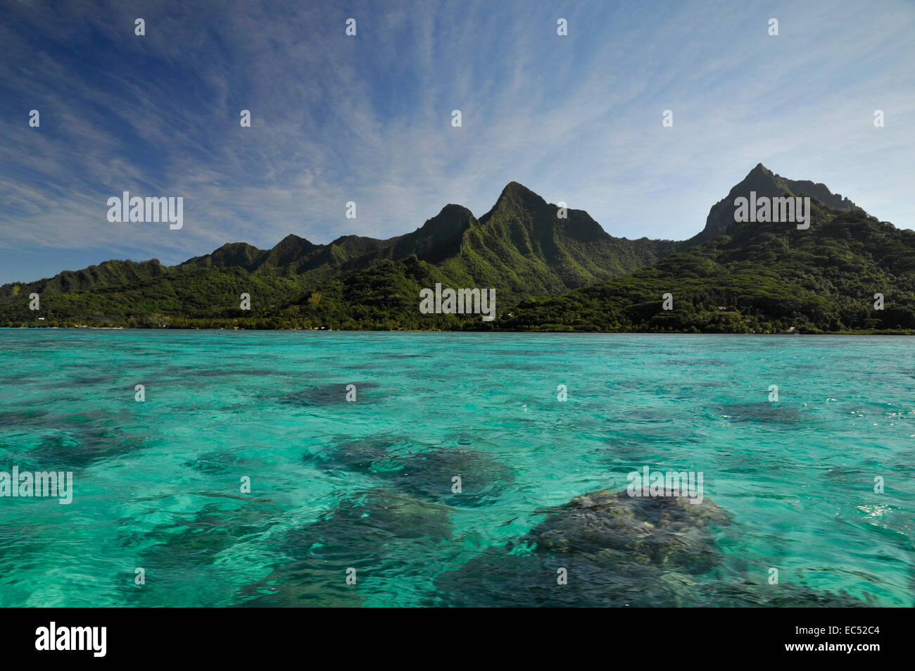 Tahiti volcano hi-res stock photography and images - Alamy