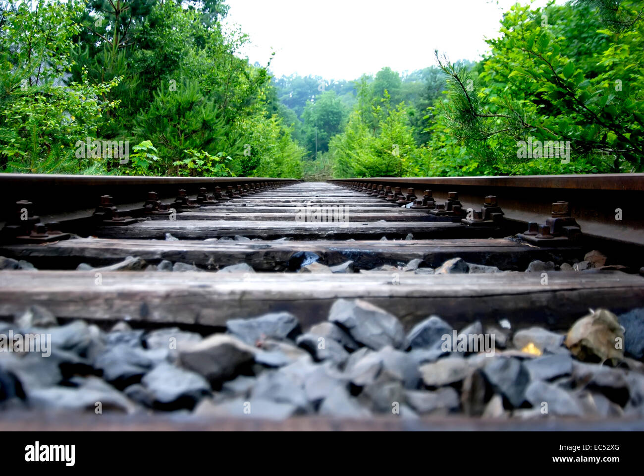 disused railway tracks Stock Photo - Alamy