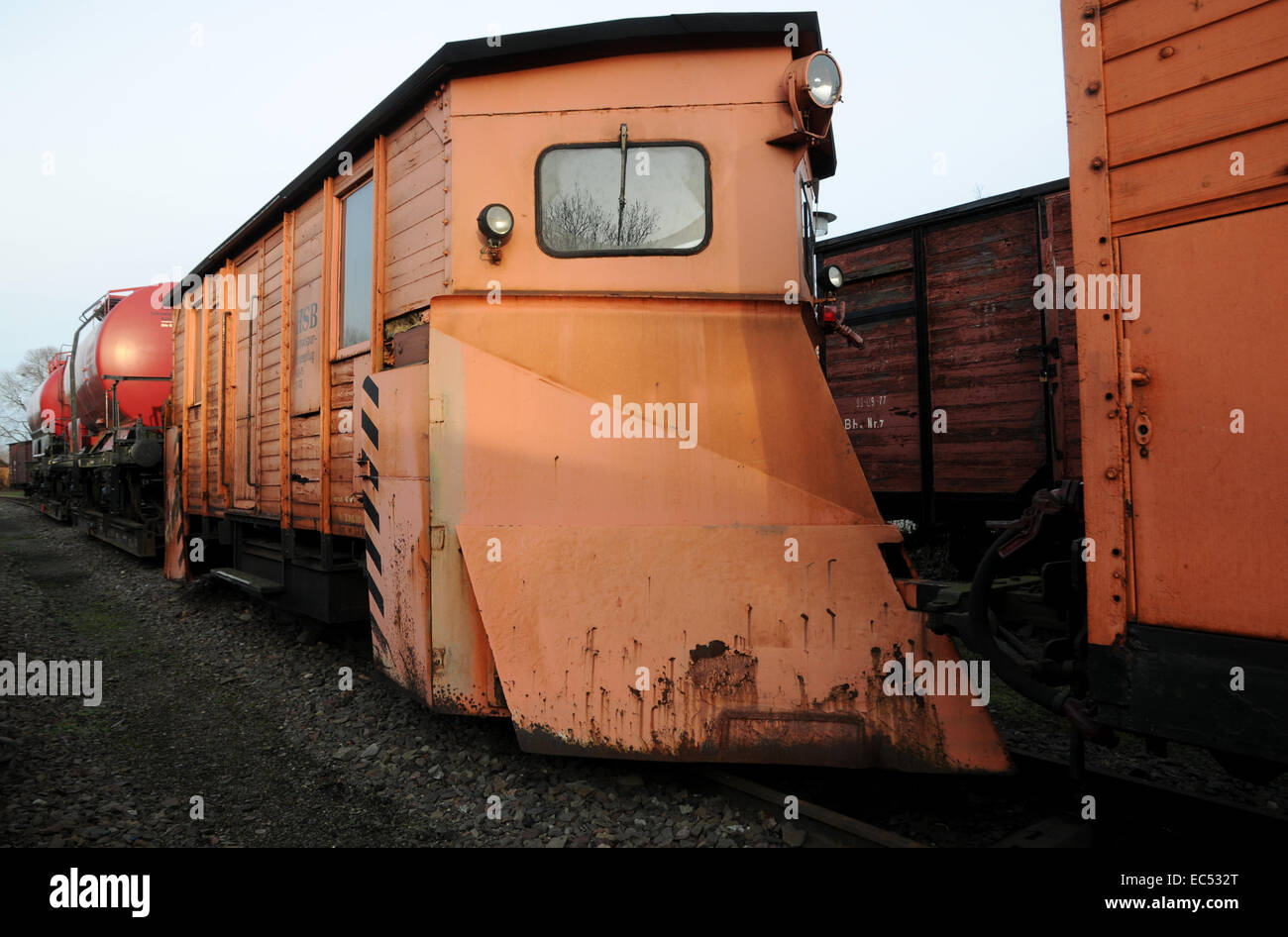 Rail snow plow hi-res stock photography and images - Alamy