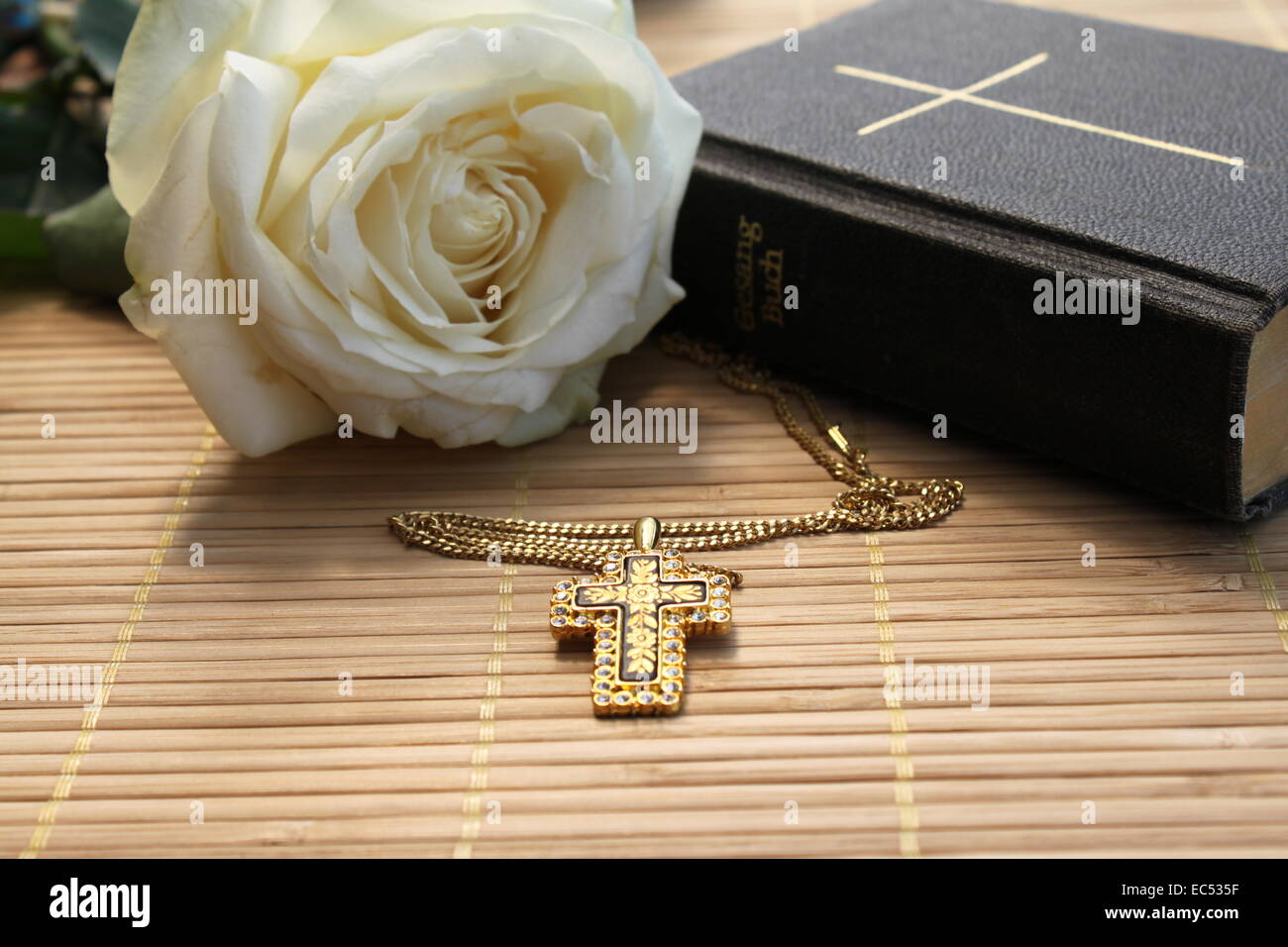 Religious still life Stock Photo - Alamy