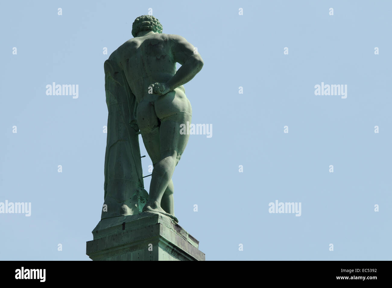 Hercules rear view Stock Photo - Alamy