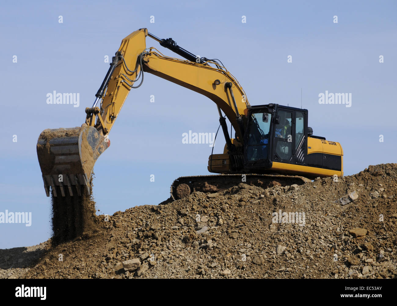 Wheeled excavator hi-res stock photography and images - Alamy