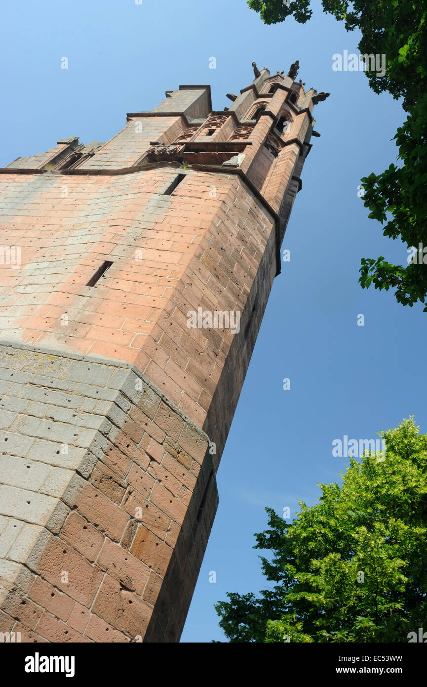 Ruined monastery Limburg, Rhineland Palatinate, Germany, Europe Stock ...