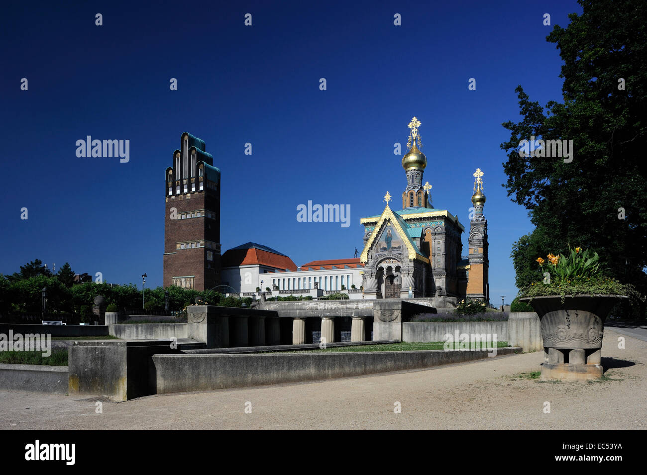 Mathildenhoehe hi-res stock photography and images - Alamy