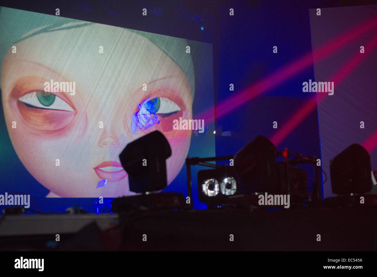 World Premiere Studio Killers live at Ruisrock 2014 Stock Photo - Alamy