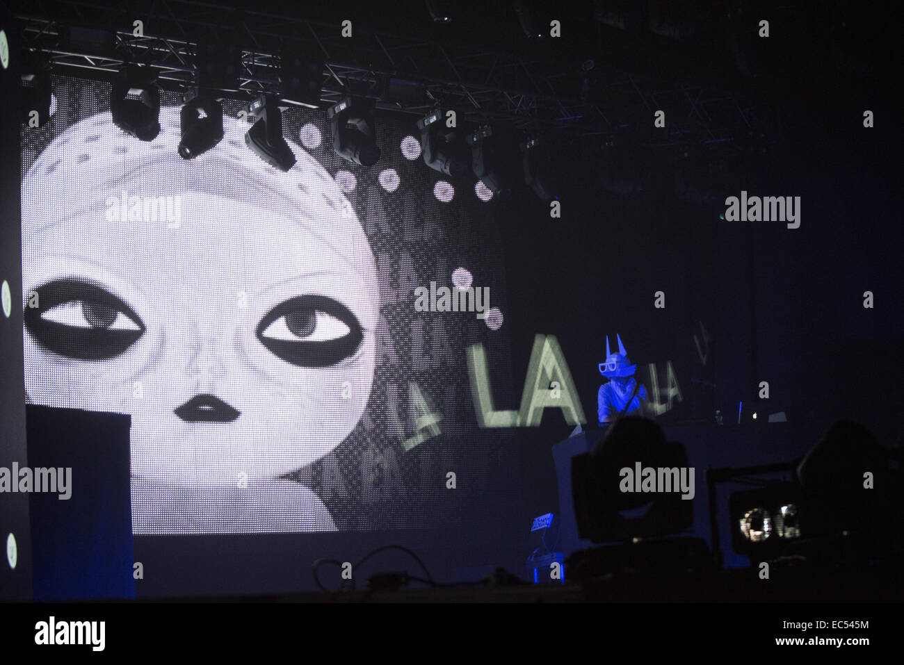 World Premiere Studio Killers live at Ruisrock 2014 Stock Photo - Alamy