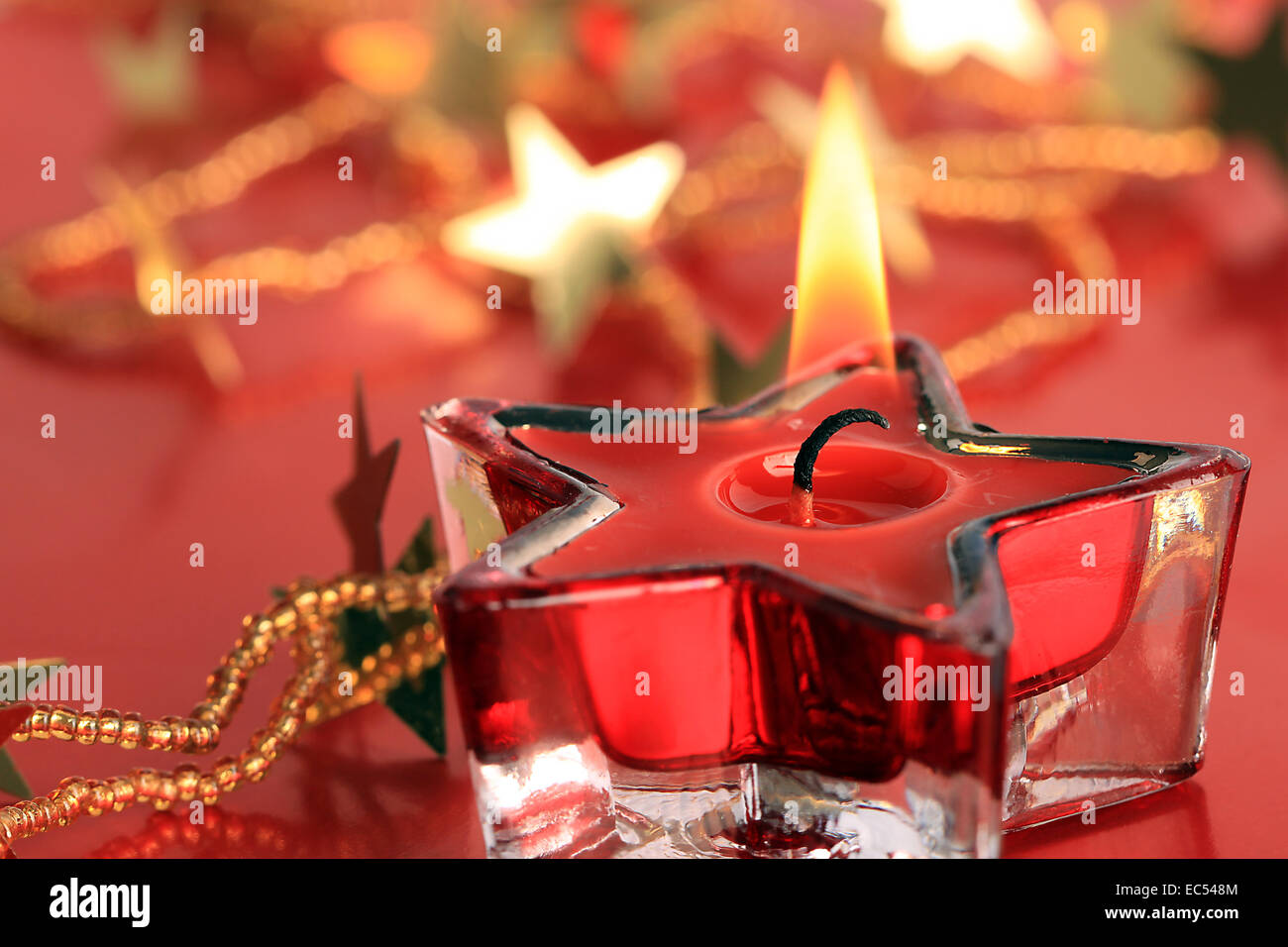 Candle star hi-res stock photography and images - Alamy