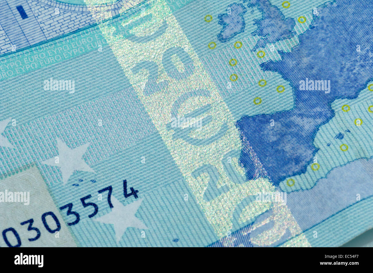 Security feature on a banknote hi-res stock photography and images - Alamy