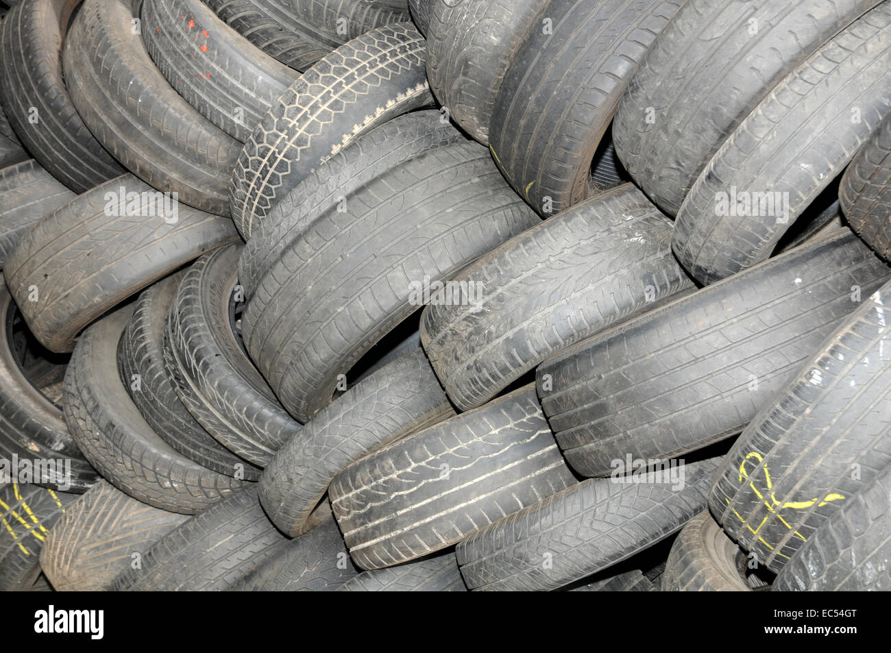 Recycling vehicles tires hi-res stock photography and images - Alamy