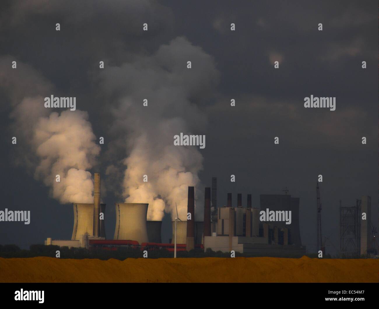 Open cast Mining Stock Photo - Alamy