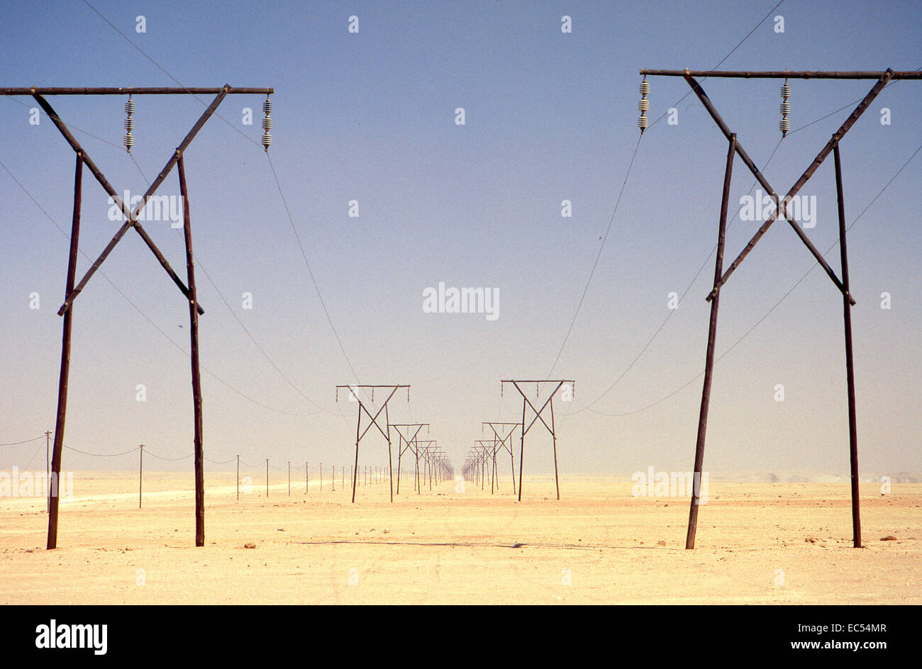Electric conduction, Namib Stock Photo - Alamy