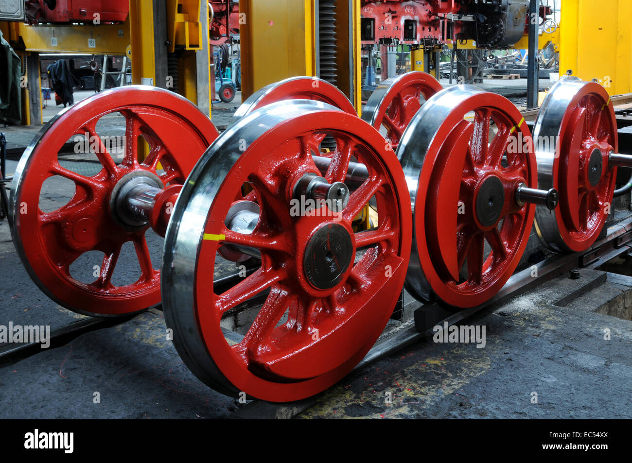 Rail Wheels And Axle High Resolution Stock Photography and Images - Alamy