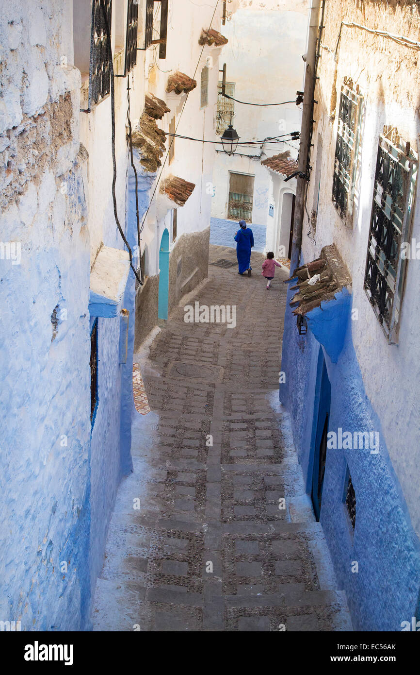 Medina, Chefchaouen, Morocco Stock Photo - Alamy