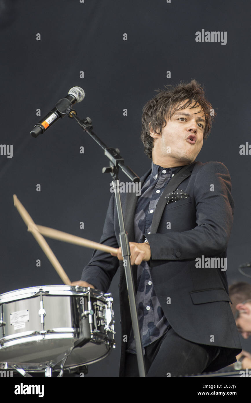Jamie Cullum at Pori Jazz 2014 Stock Photo - Alamy
