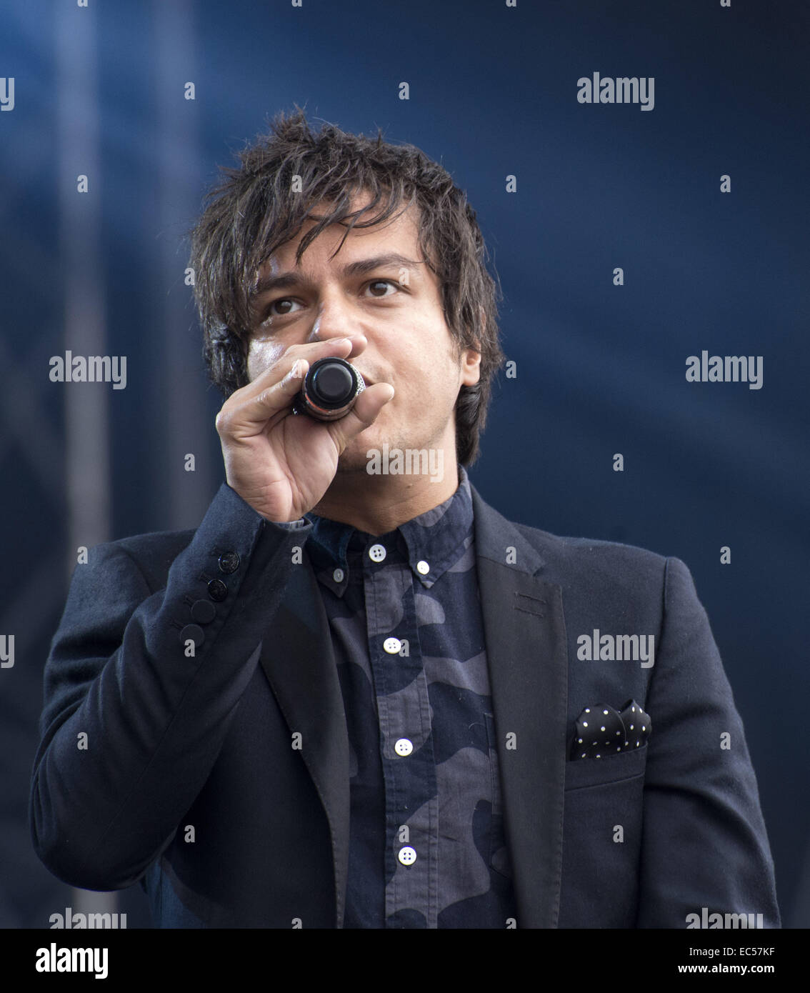 Jamie Cullum at Pori Jazz 2014 Stock Photo - Alamy