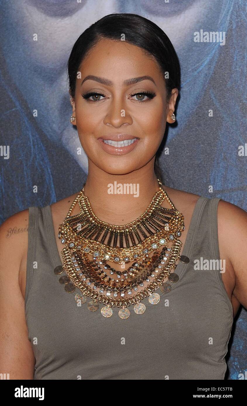 New York, NY, USA. 8th Dec, 2014. LaLa Anthony at arrivals for INTO THE ...
