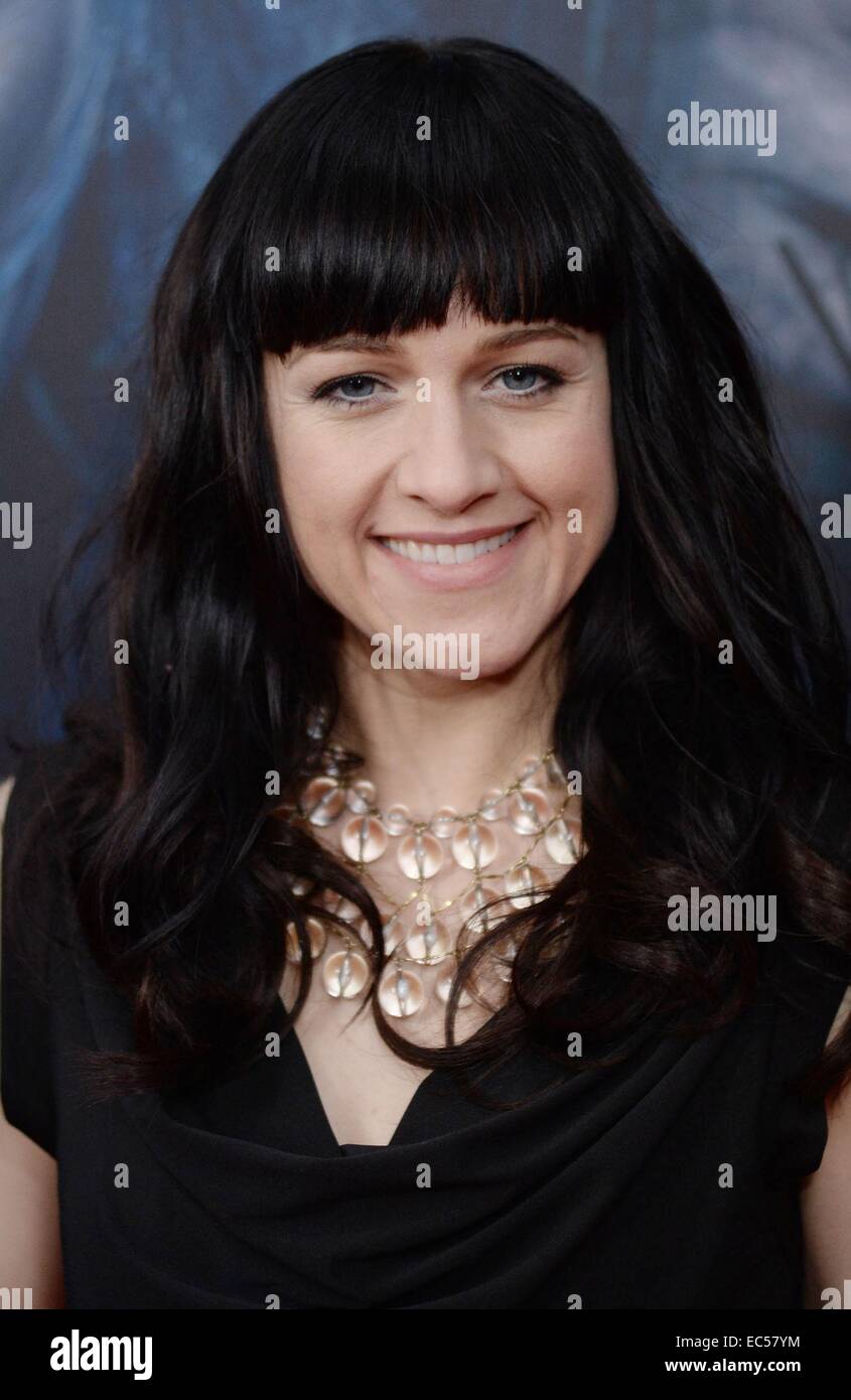 New York, NY, USA. 8th Dec, 2014. Lena Hall at arrivals for INTO THE ...