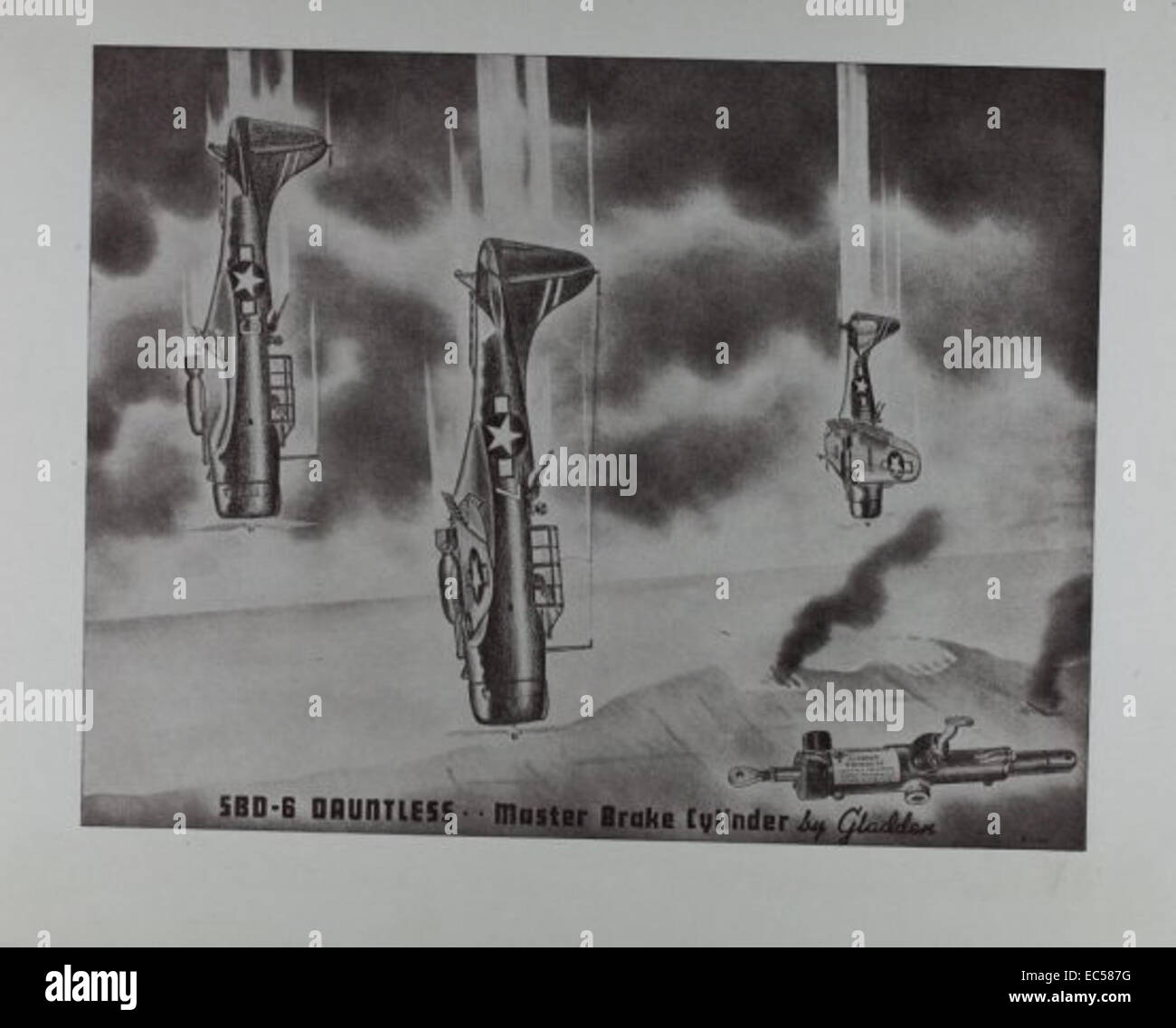 This image from the Reed Kinert Aviation Art Album depicts the Douglas ...