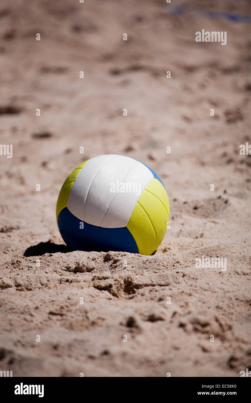 scenes of the beach volleyball match Stock Photo - Alamy