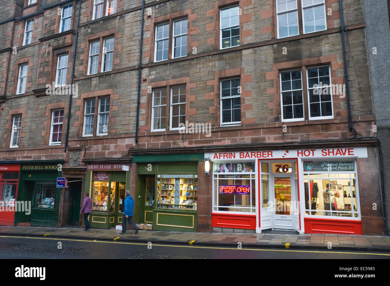 Barber edinburgh hi-res stock photography and images - Alamy