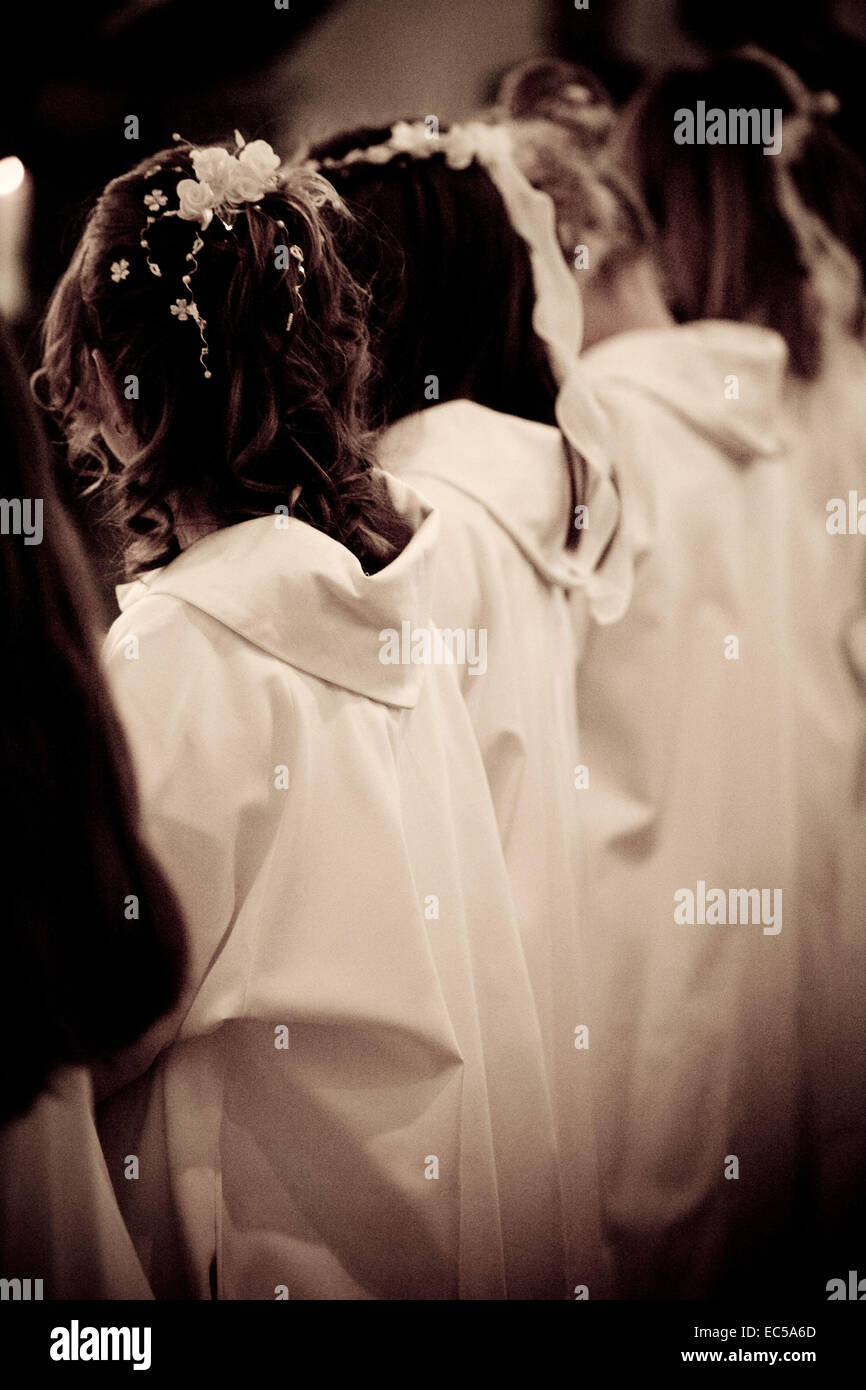 communion ceremony in the church Stock Photo - Alamy