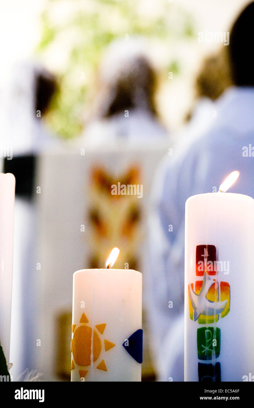 communion ceremony in the church Stock Photo - Alamy